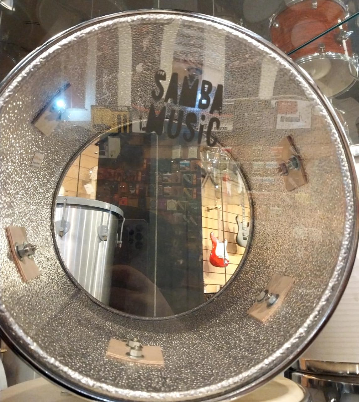 Repique de Mão de 30 cms × 10" PHOENIX Alumínio Texturizado - COR: ref ...